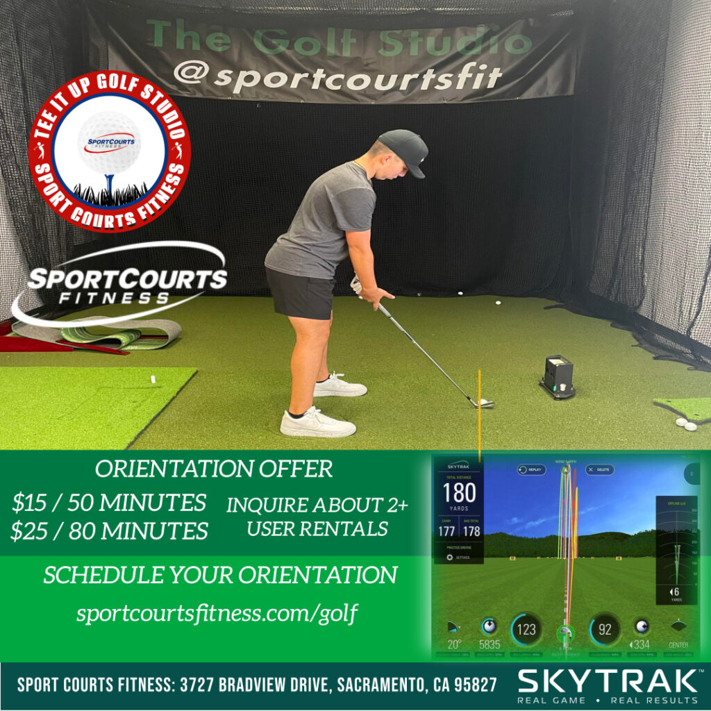 Tee It Up Golf Studio – NOW OPEN | Sport Courts Fitness
